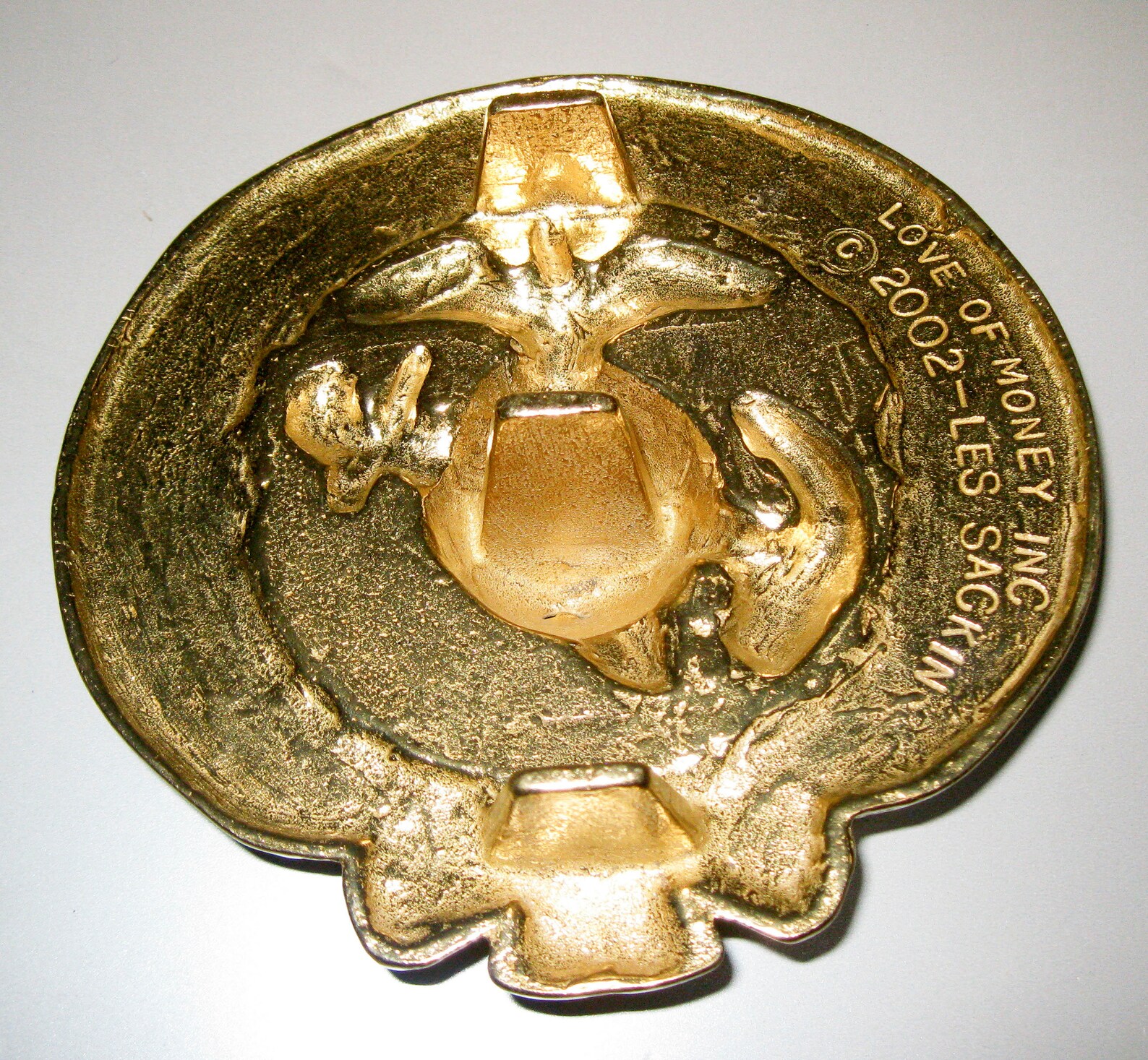 USMC Marine Corps Insignia Round Plaque Grave Marker 7 - Etsy