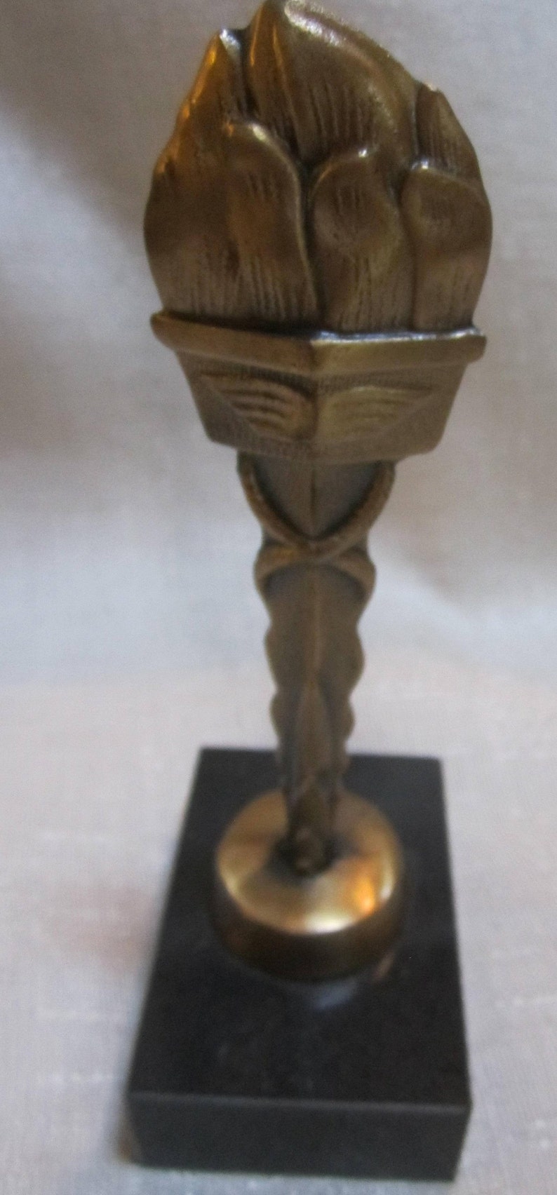 EMS Doctor or Nurse Trophy or Paperweight 6 Satin Brass - Etsy