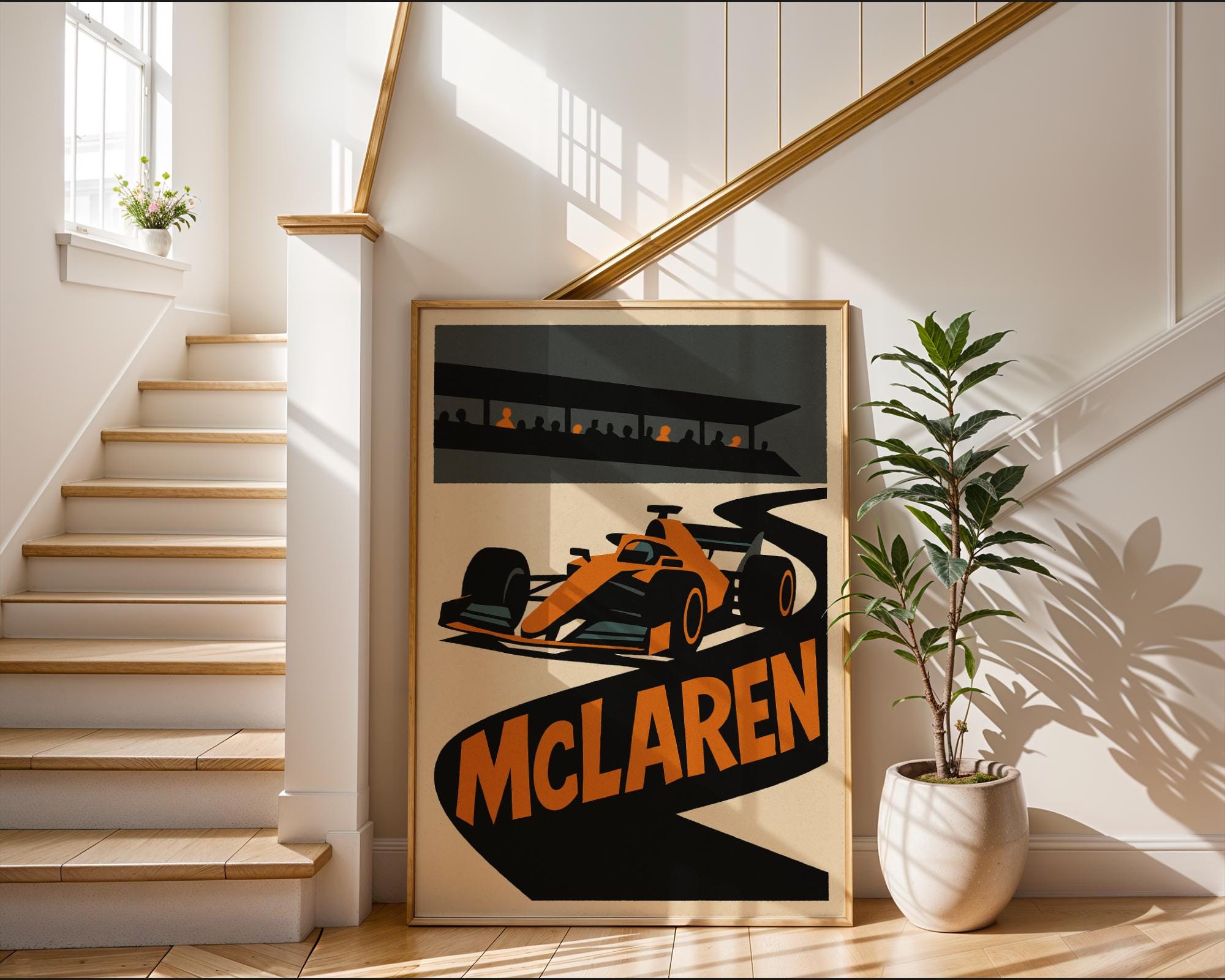 Mclaren F1 Poster | Retro Formula 1 Wall Art | F1 Prints | Mclaren ...