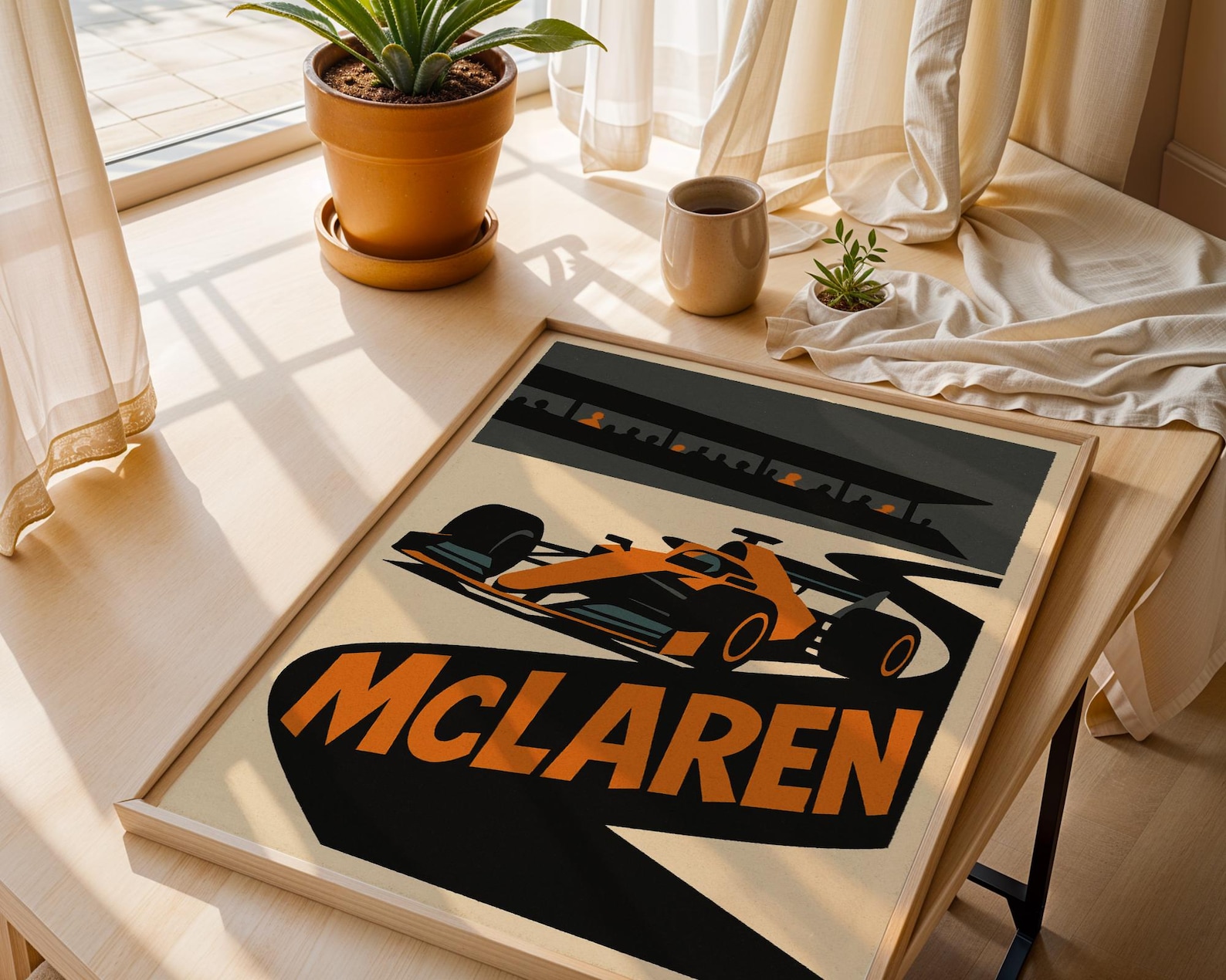 Mclaren F1 Poster | Retro Formula 1 Wall Art | F1 Prints | Mclaren ...