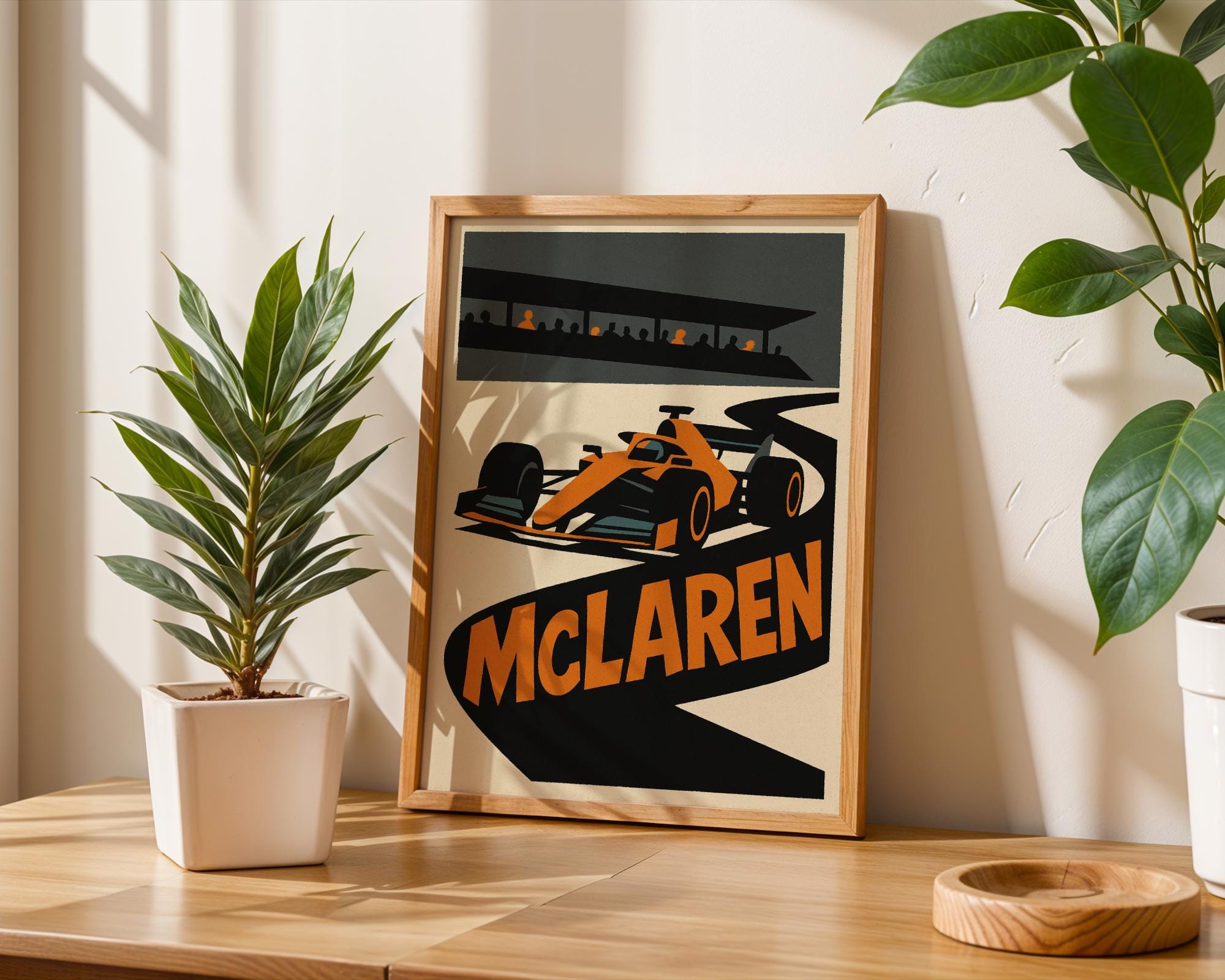 Mclaren F1 Poster | Retro Formula 1 Wall Art | F1 Prints | Mclaren ...