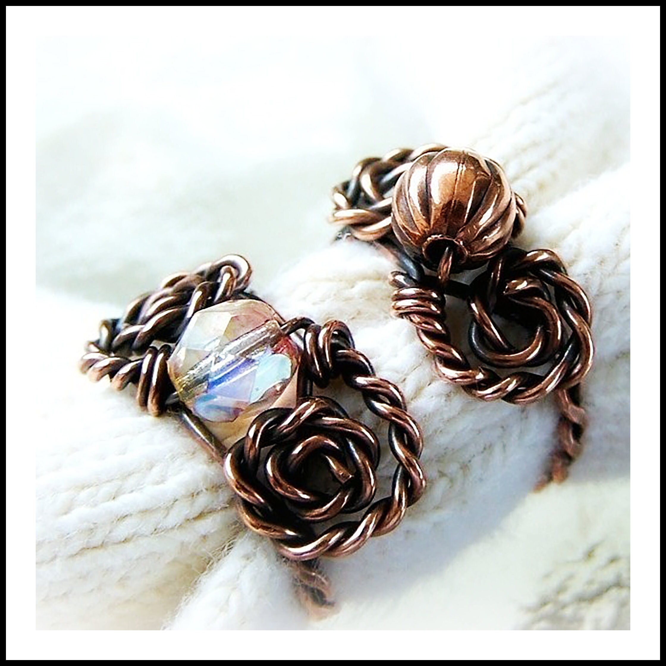 Wire Wrap Lesson Twisted Wire Ring Tutorial 2 Designs PDF - Etsy