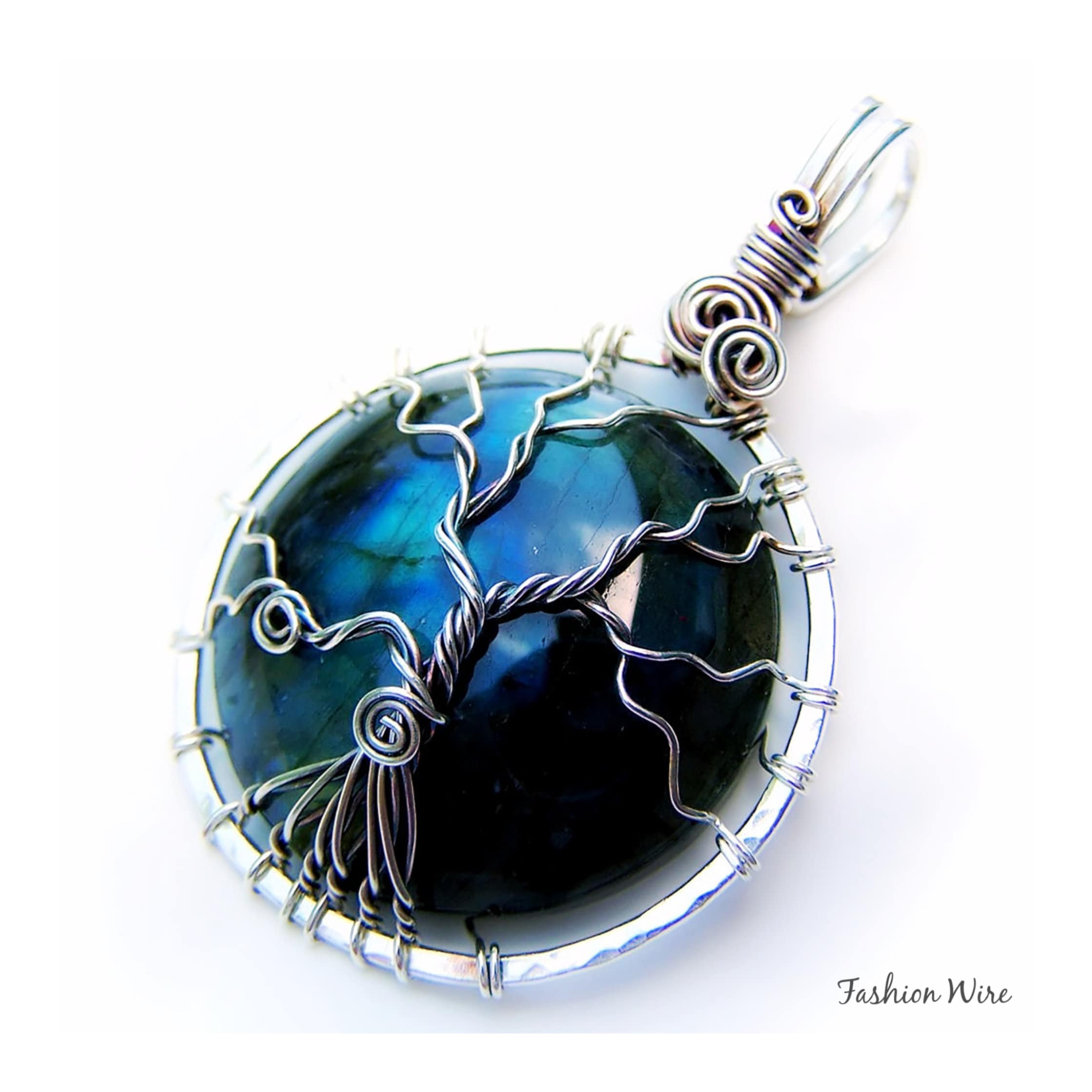Wire Wrap Lesson Sleeping Tree of Life Pendant Tutorial - Etsy