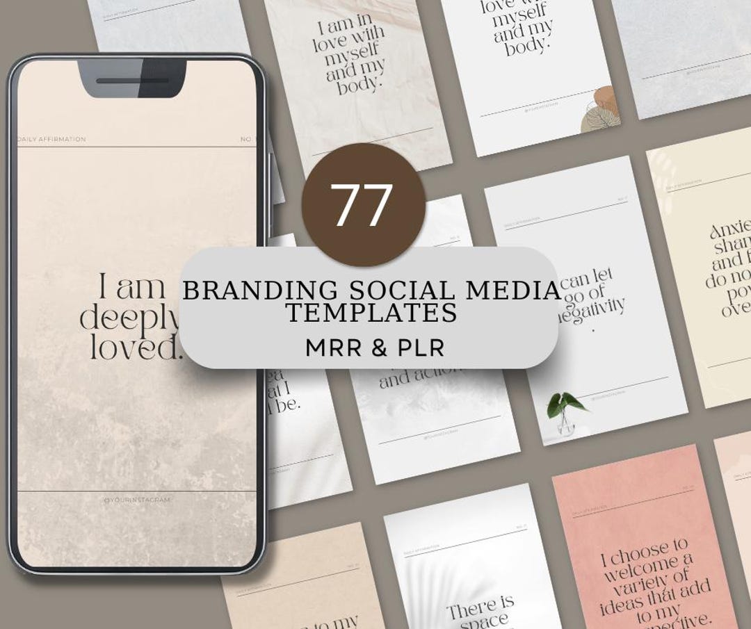 77 Branding Social Media Templates | Professional Instagram & Social ...