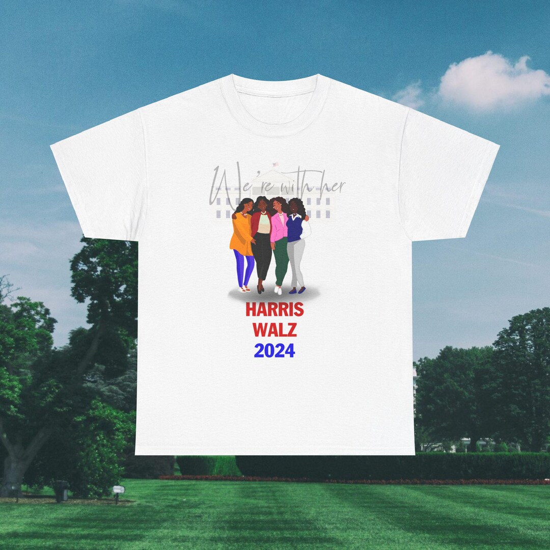 Kamala Harris Shirt, We're With Her Shirt, Election 2024 Tee, D9 Unity ...