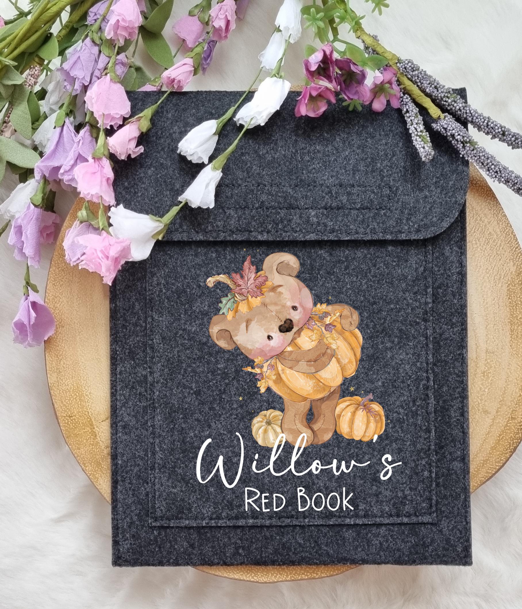Personalised Baby Red Book Folder, Health Record Book Cover - Etsy UK