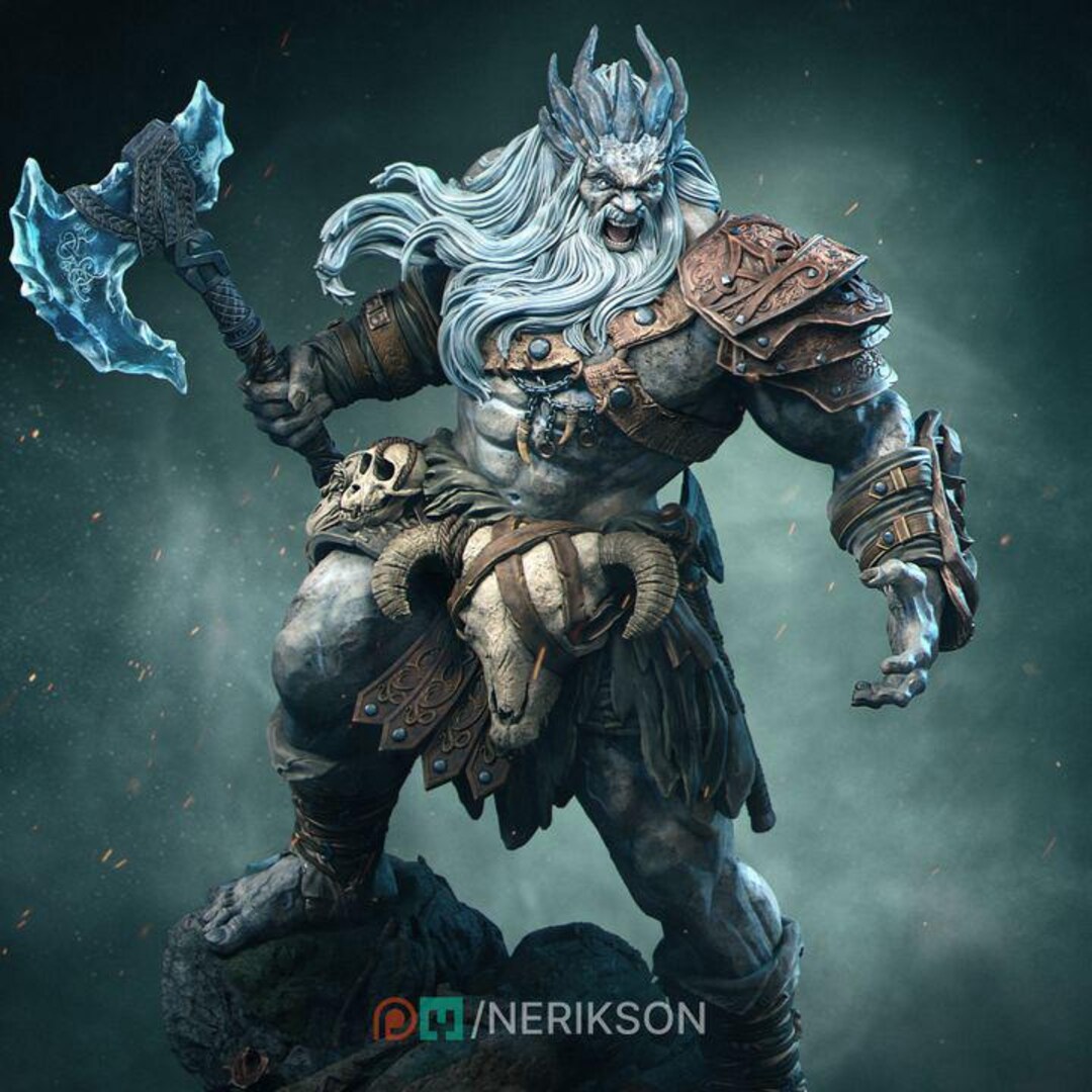 Stone Giant NERIKSON MINIATURES 75\90\140MM! Orc Uman Beast Wizard ...