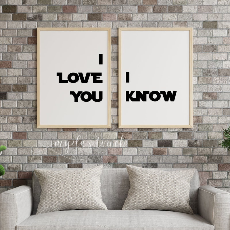 I Love You I Know - Etsy