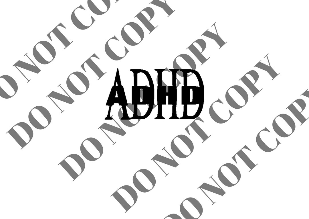 Adhd Svg, Digital Download Adhd Png, Adhd Svg for Shirts, Adhd ...