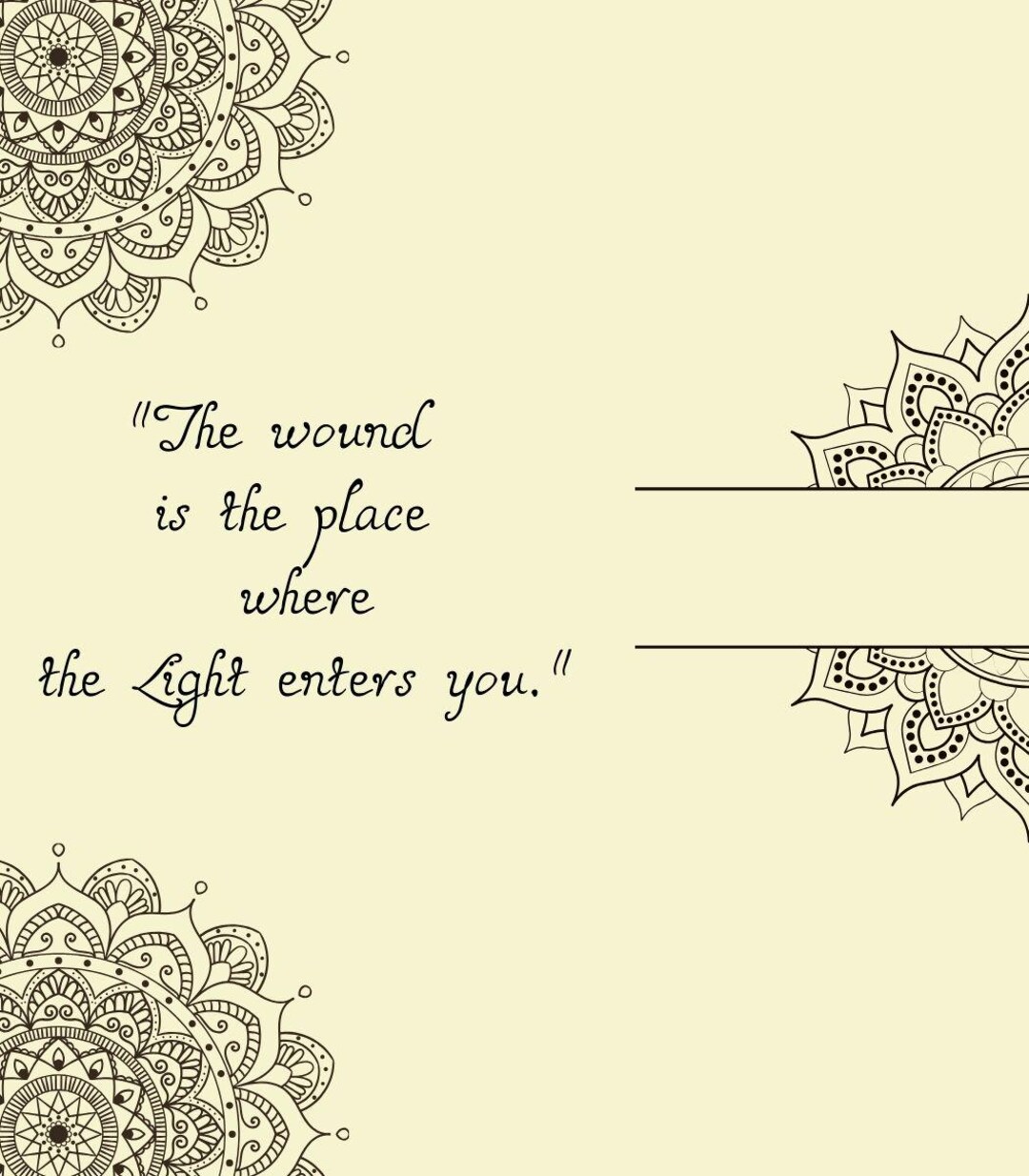 Rumi Inspirational Quote Cards, Mevlana Sufi Wisdom Cards, Spiritual ...