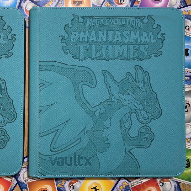 Vaultx Charizard Binder - Etsy UK
