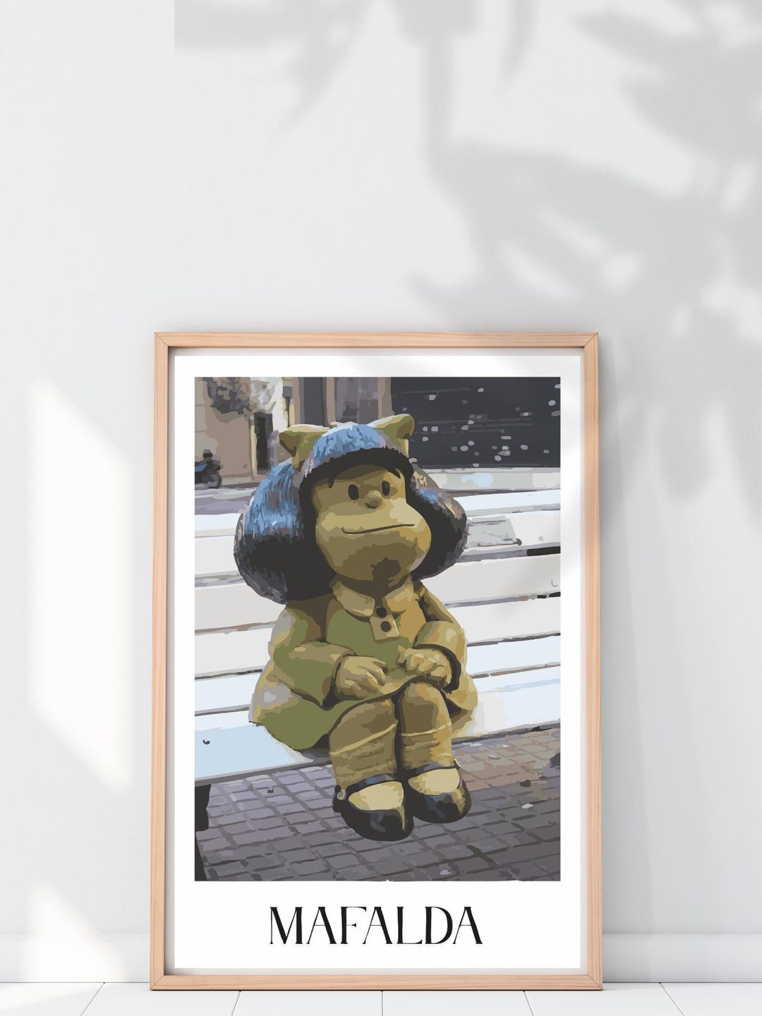 Mafalda Poster — Mafalda Quino Minimal Art | Digital Download ...
