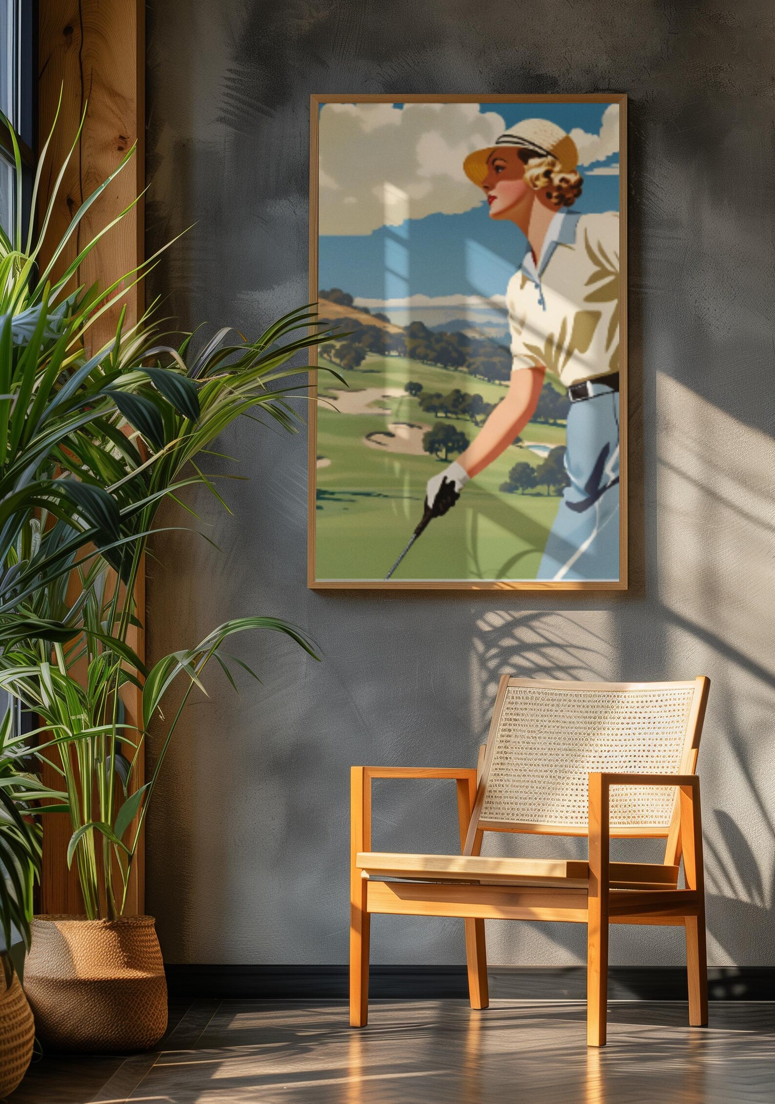 Golf Print Golf Wall Art Print Golf Poster Vintage Golf Art Gifts for ...