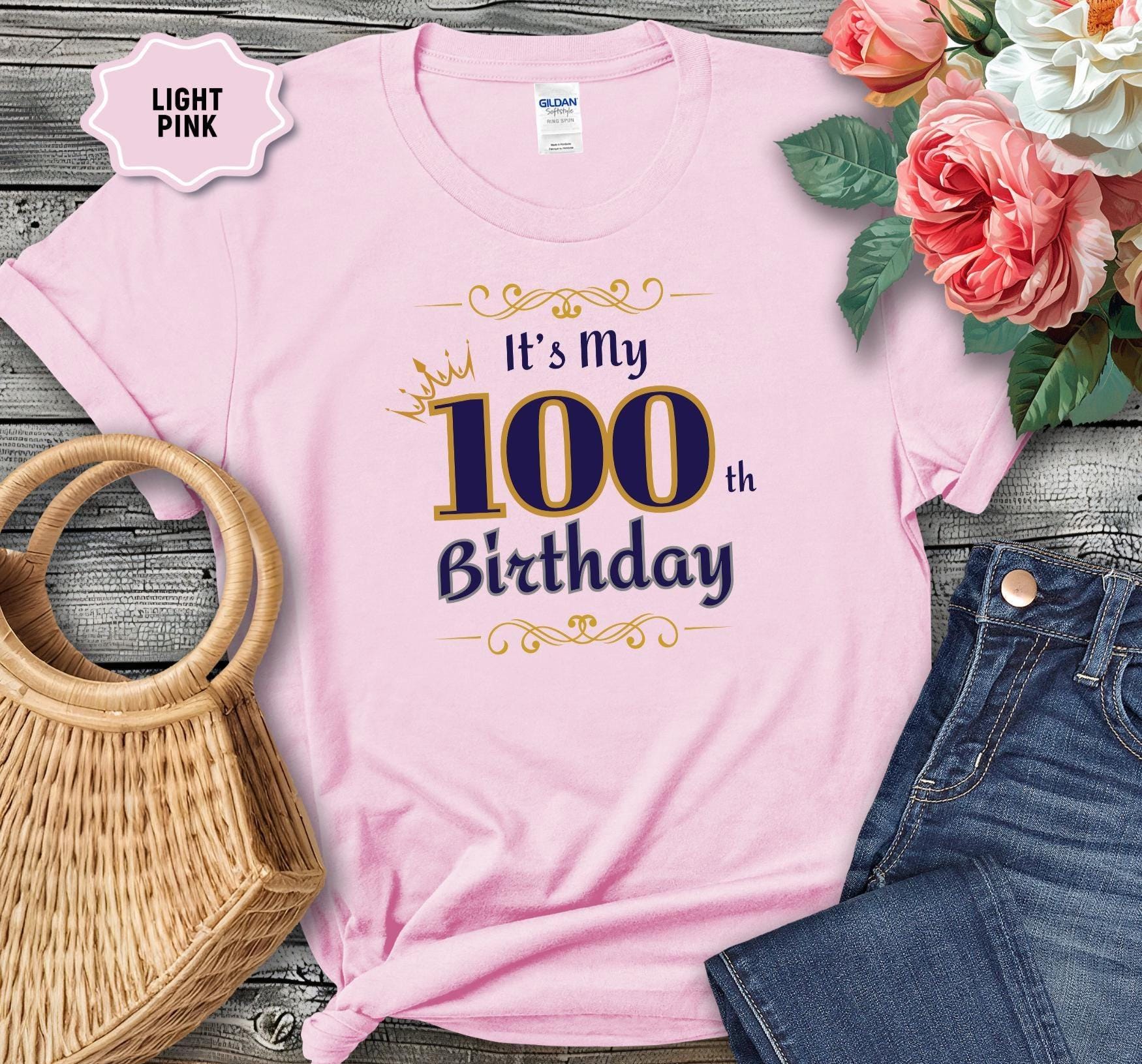 100th Birthday T-shirt 100th Birthday Gift, Group Shirts 100 Birthday ...