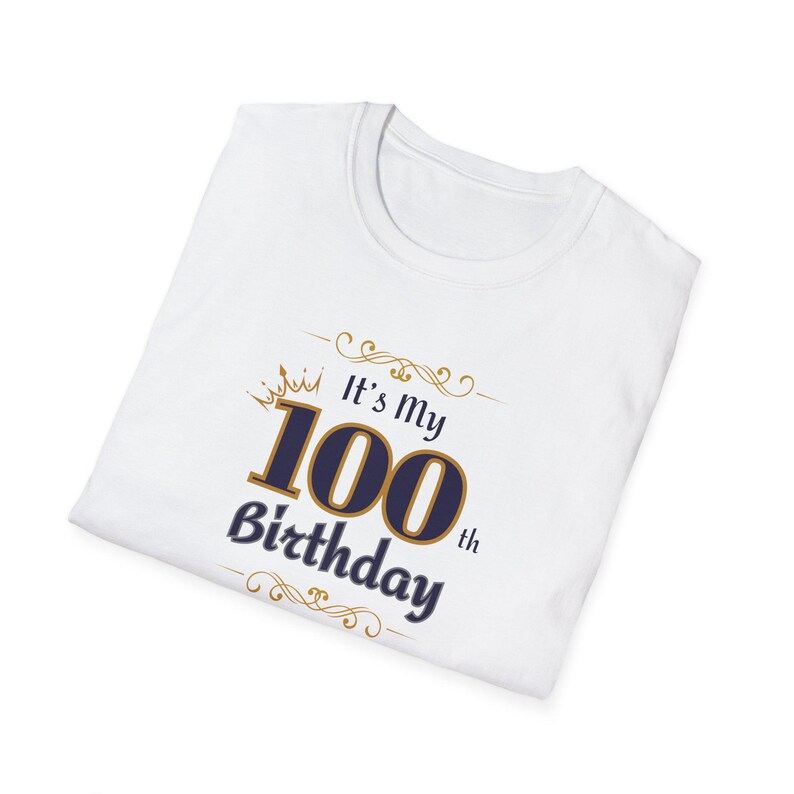 100th Birthday T-shirt 100th Birthday Gift, Group Shirts 100 Birthday ...