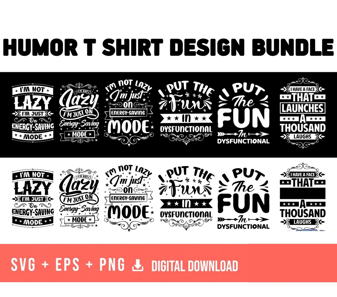 Fun Humor Svg Bundle, Svg, Png, Bundle Svg, Sublimation Png, Svg ...