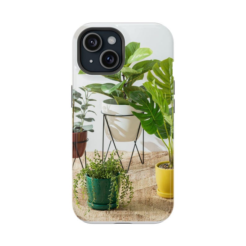 Plant Lover Magnetic Tough Cases, Succulent Phone Case, Botanical Phone ...