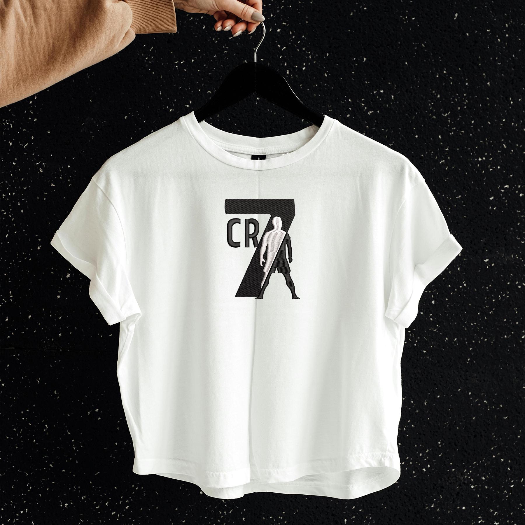Cristiano Ronaldo Embroidery Design, CR7 Design, Soccer Embroidery ...