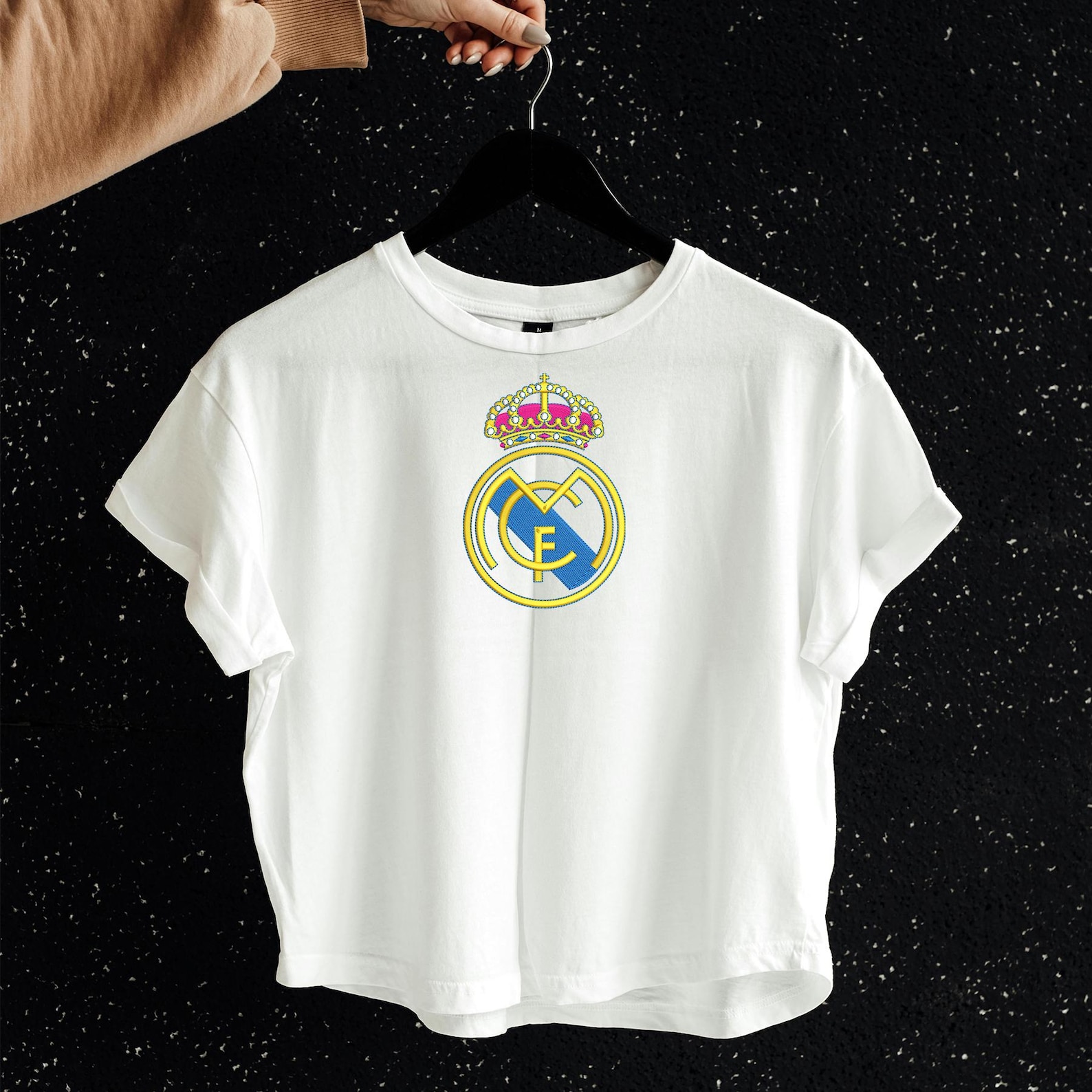 Real Madrid Embroidery Design: Football Club Logo (digital Download) - Etsy