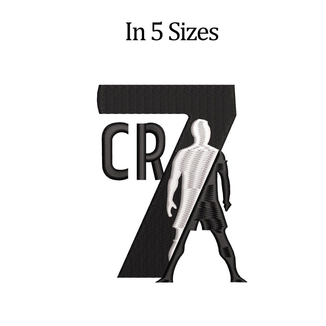 Cristiano Ronaldo Embroidery Design, CR7 Design, Soccer Embroidery ...