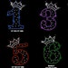 Birthday Number Tiara Crown Iron on Rhinestone Bling Transfer - Etsy Canada