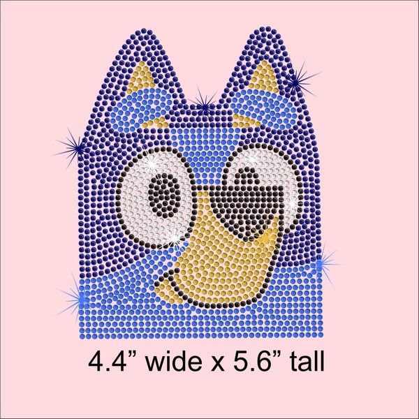 Bluey Patches Iron On - Etsy