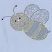 6.5 Inch Bumble Bee Rhinestone Iron on Transfer for Bumblebee Costume ...