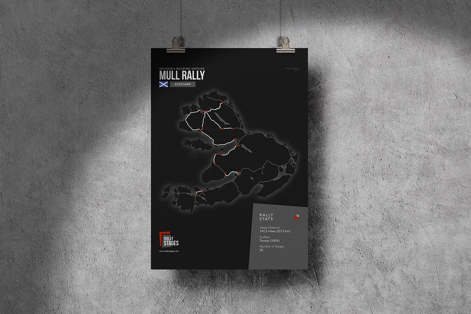 A3 Mull Rally 2024 Poster - Etsy UK