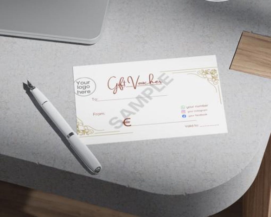Personalized Gift Voucher - Etsy