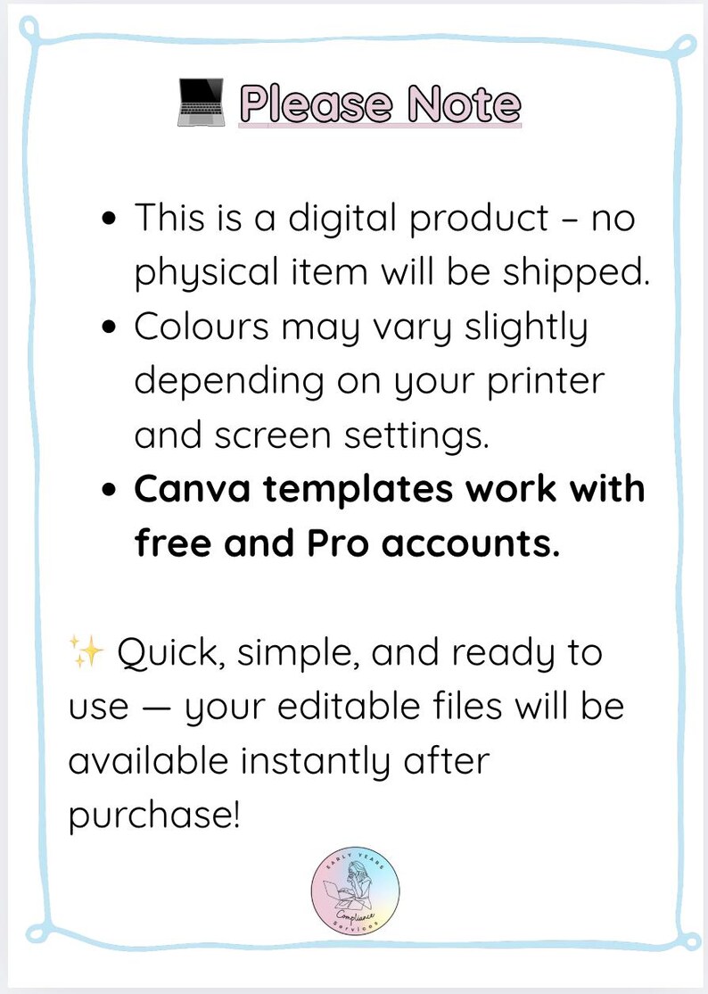 Staff Profile Template - Etsy
