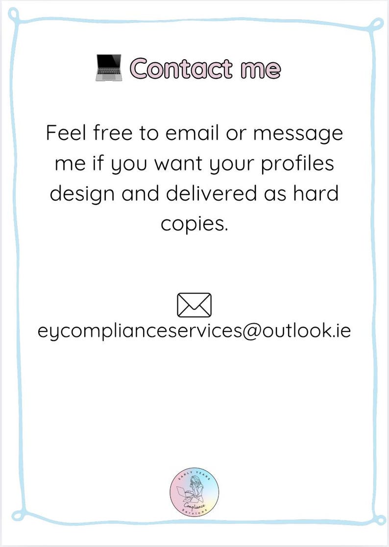 Staff Profile Template - Etsy