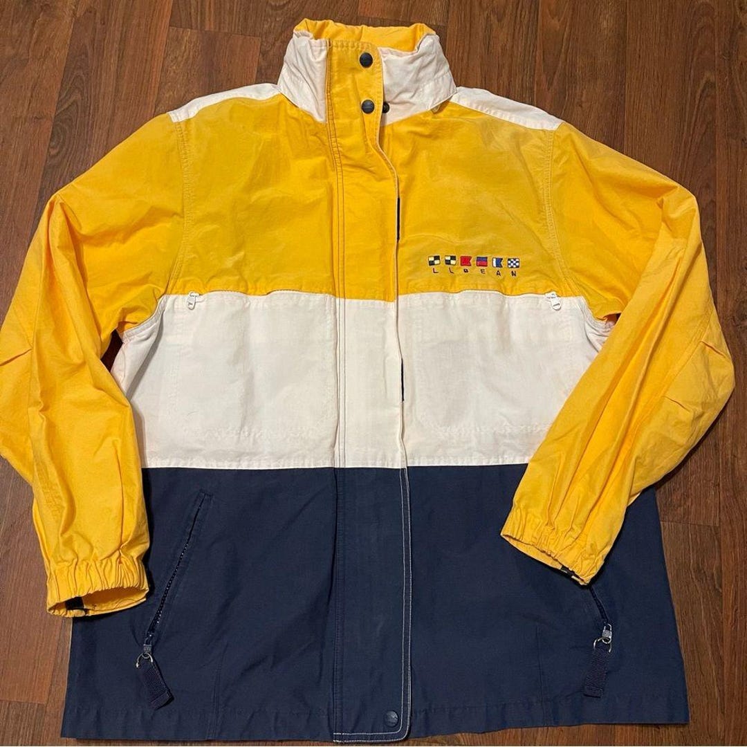 Vintage L.L. Bean Sailing Boating Jacket Women's Size Large - Etsy