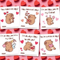 Capy Slay Capybara Card - Etsy