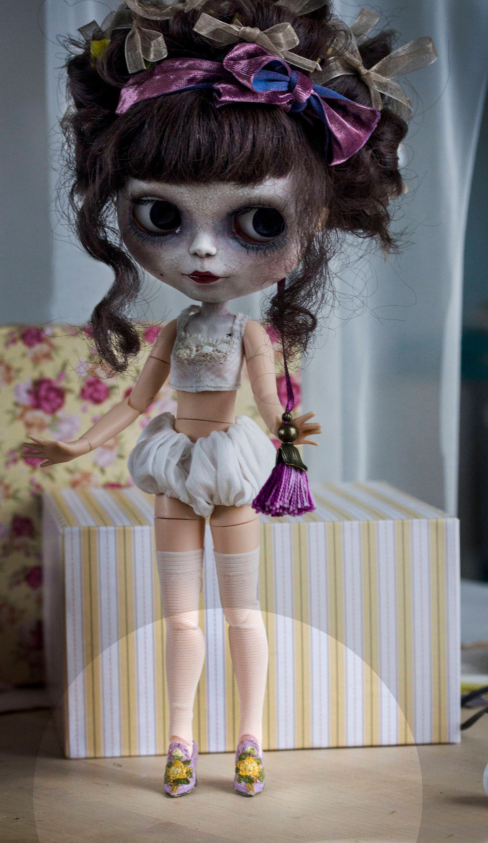 Pdftutorial Rococo Inspired Doll Shoes - Etsy