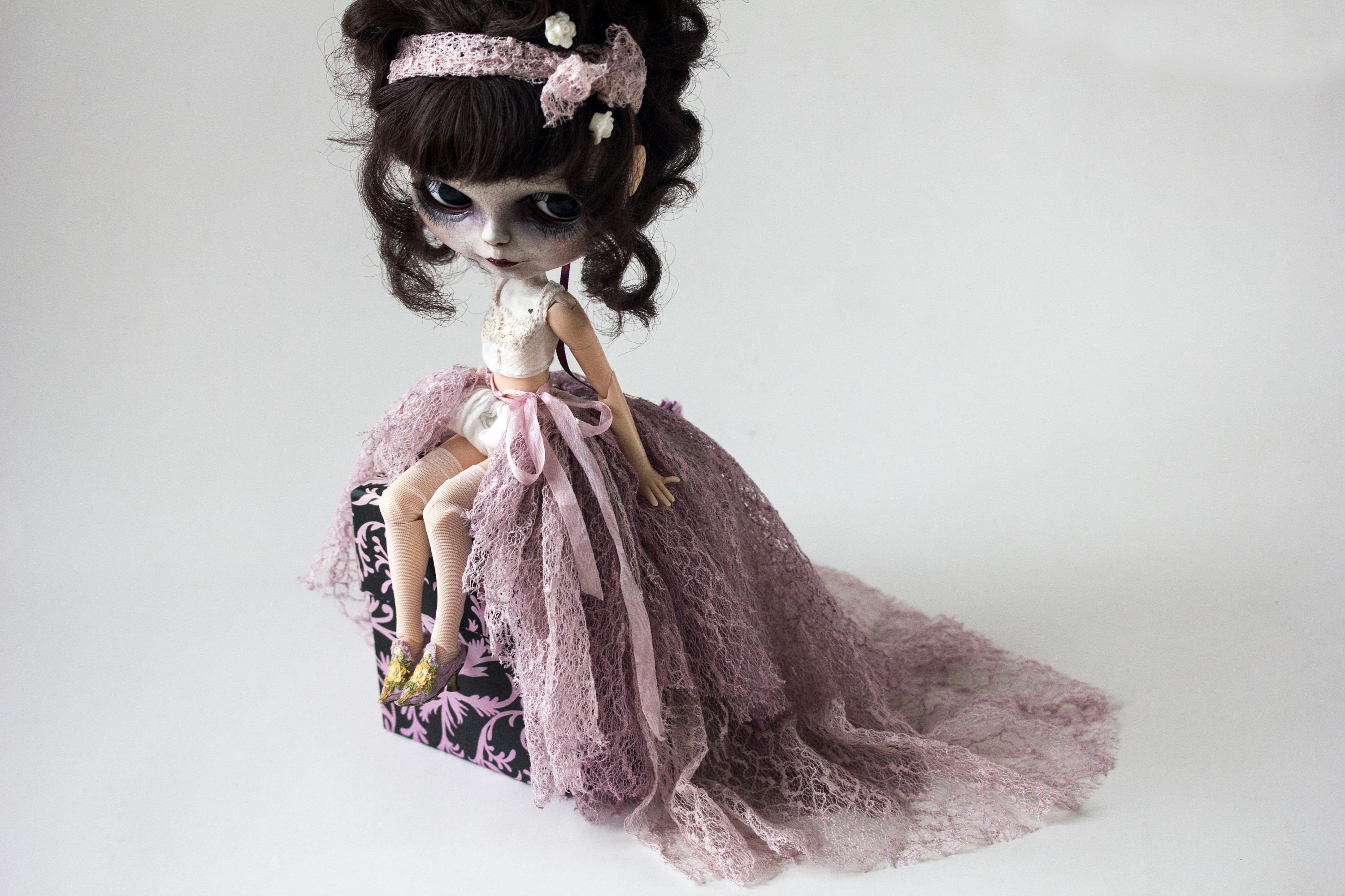 Sewing Rococo Inspired Doll Outfit and Shoes - 2 Pdf Tutorials - Etsy