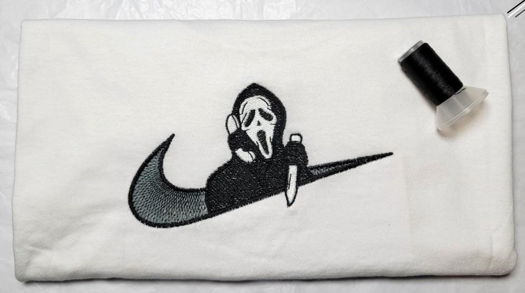 Custom Embroidered scream Hoodie - Etsy