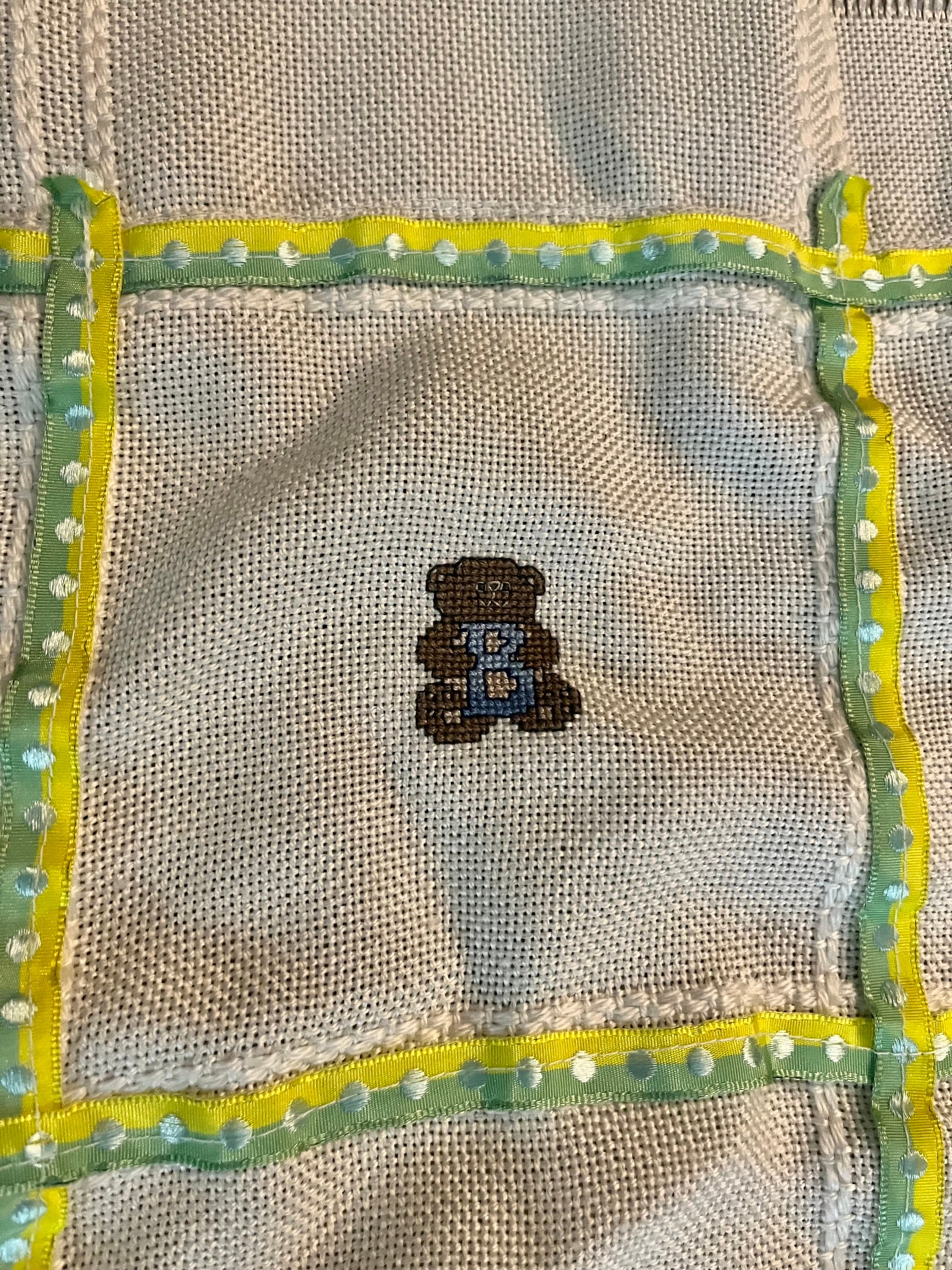 Alphabet Baby Afghan Hand Stitched - Etsy