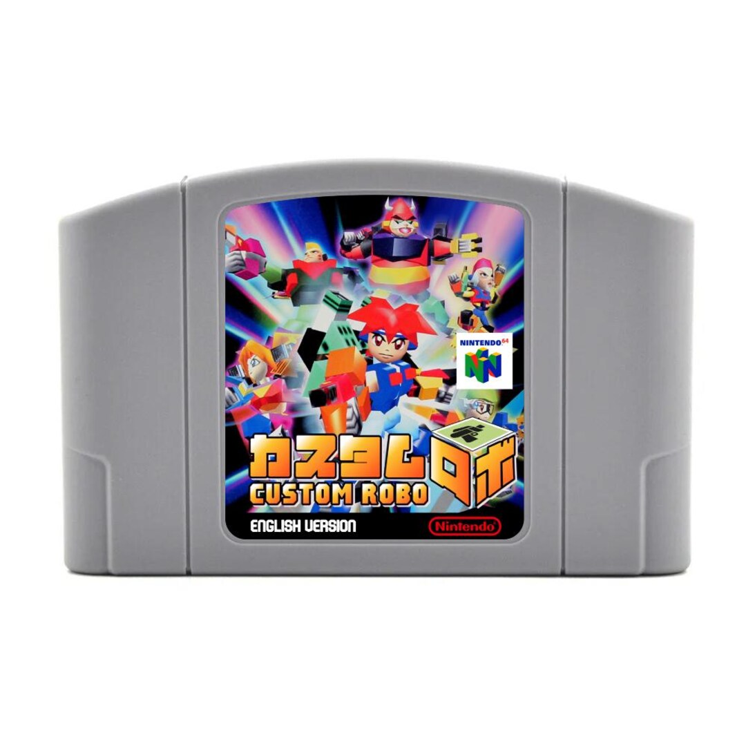 Custom Robo N64 Video Game Nintendo 64 Cartridge US NTSC English ...