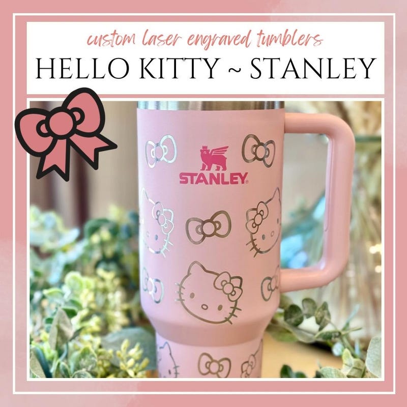 Hello Kittys Stanley Cup - Etsy