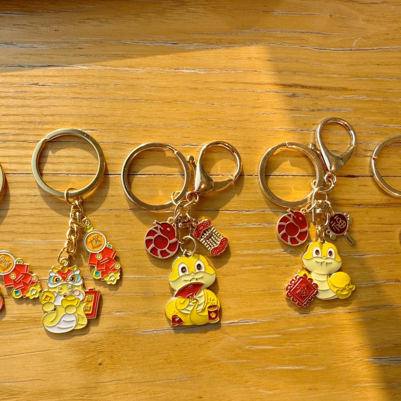 Snake Keychain - Etsy