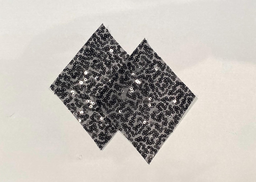 Easy Iron-on Sparkly Sequin Diamond Elbow Patches - Etsy