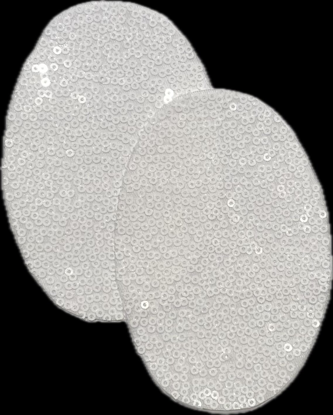 Easy Iron-on White Sequin Elbow Patches - Etsy