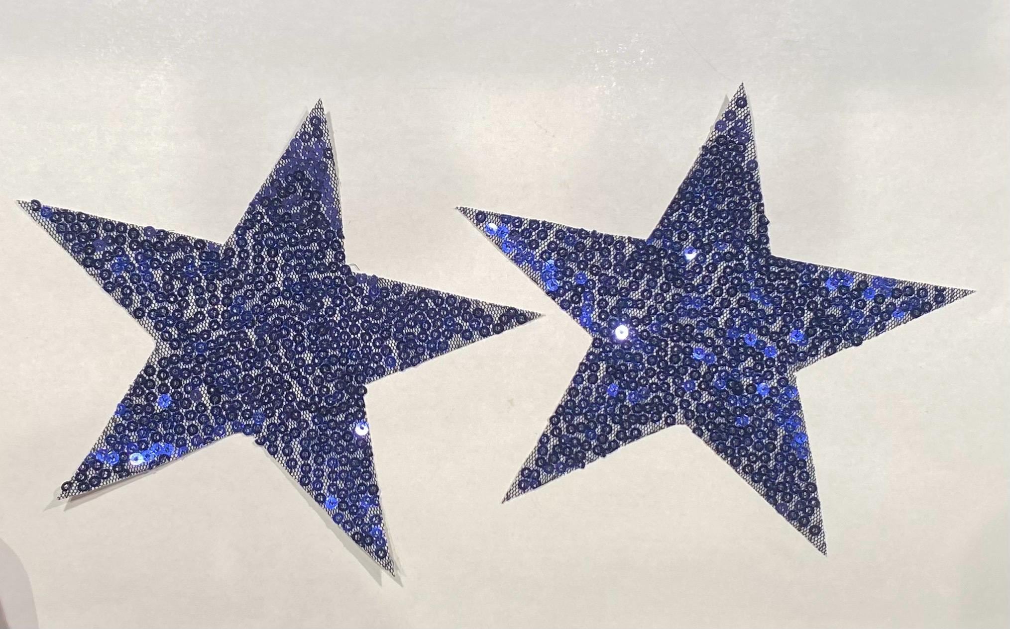 Easy Iron-on Sparkly Sequin Star Elbow Patches - Etsy