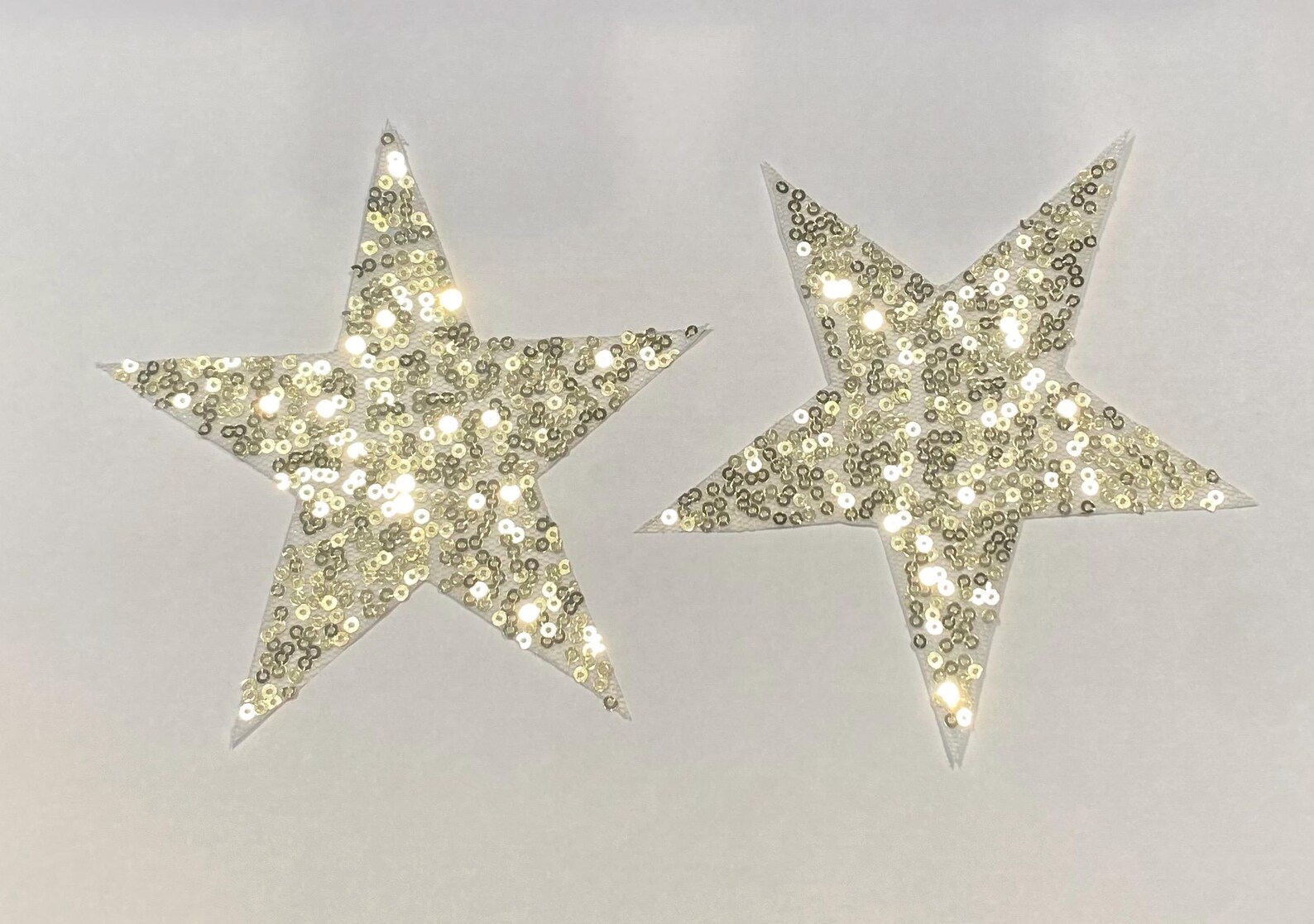 Easy Iron-on Sparkly Sequin Star Elbow Patches - Etsy