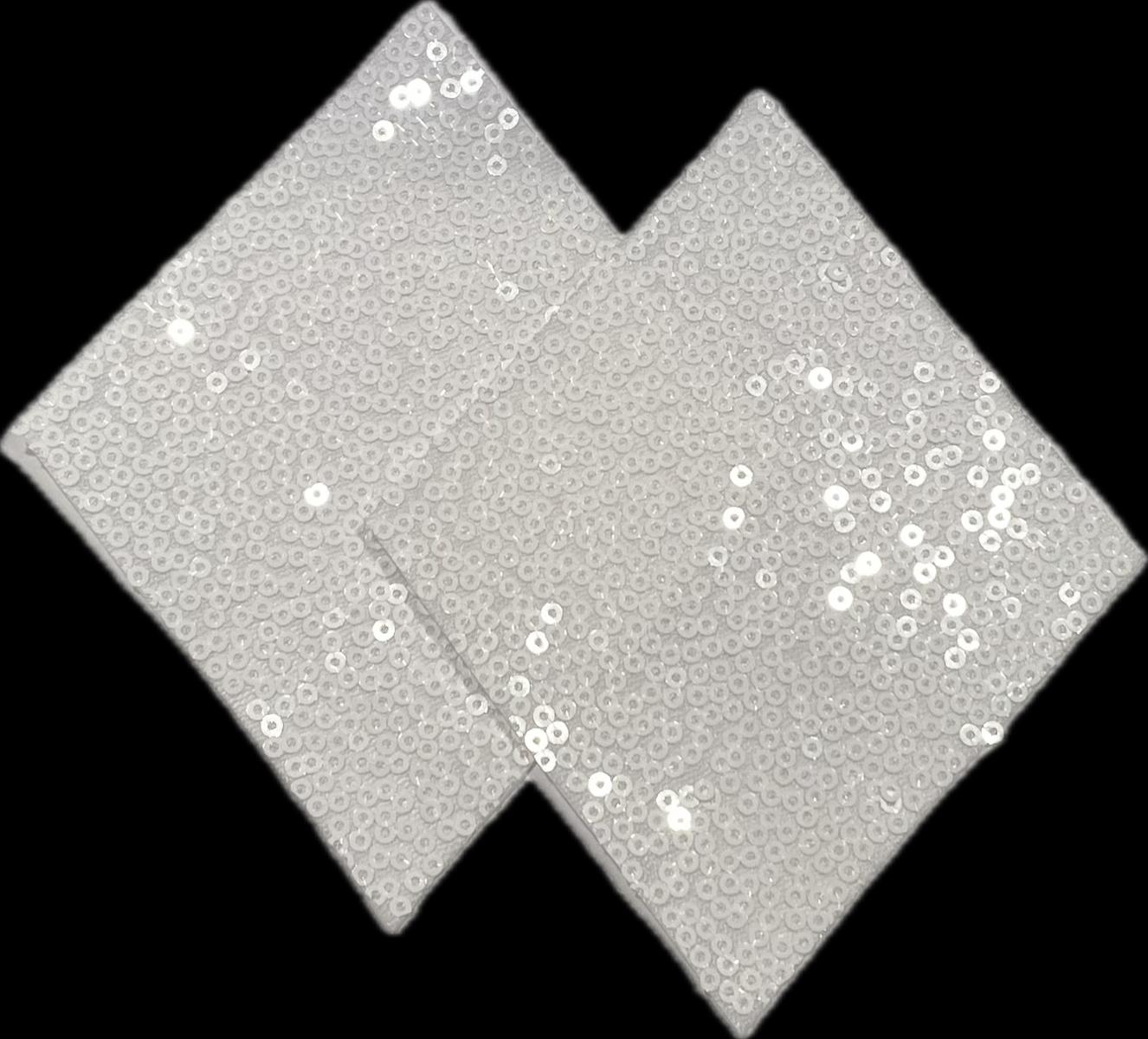 Easy Iron-on White Sequin Elbow Patches - Etsy