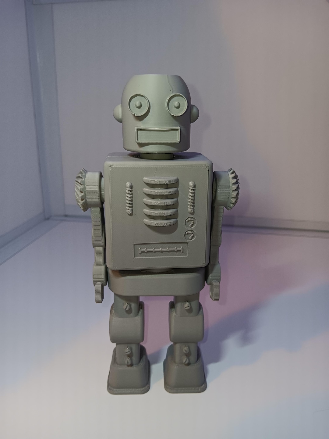 Tin Toy Robot Replica Model Kit 1 - Etsy