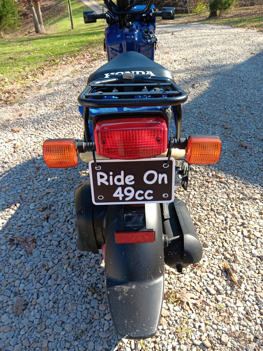 Ride on - A Scooter License / Vanity Plate - Etsy