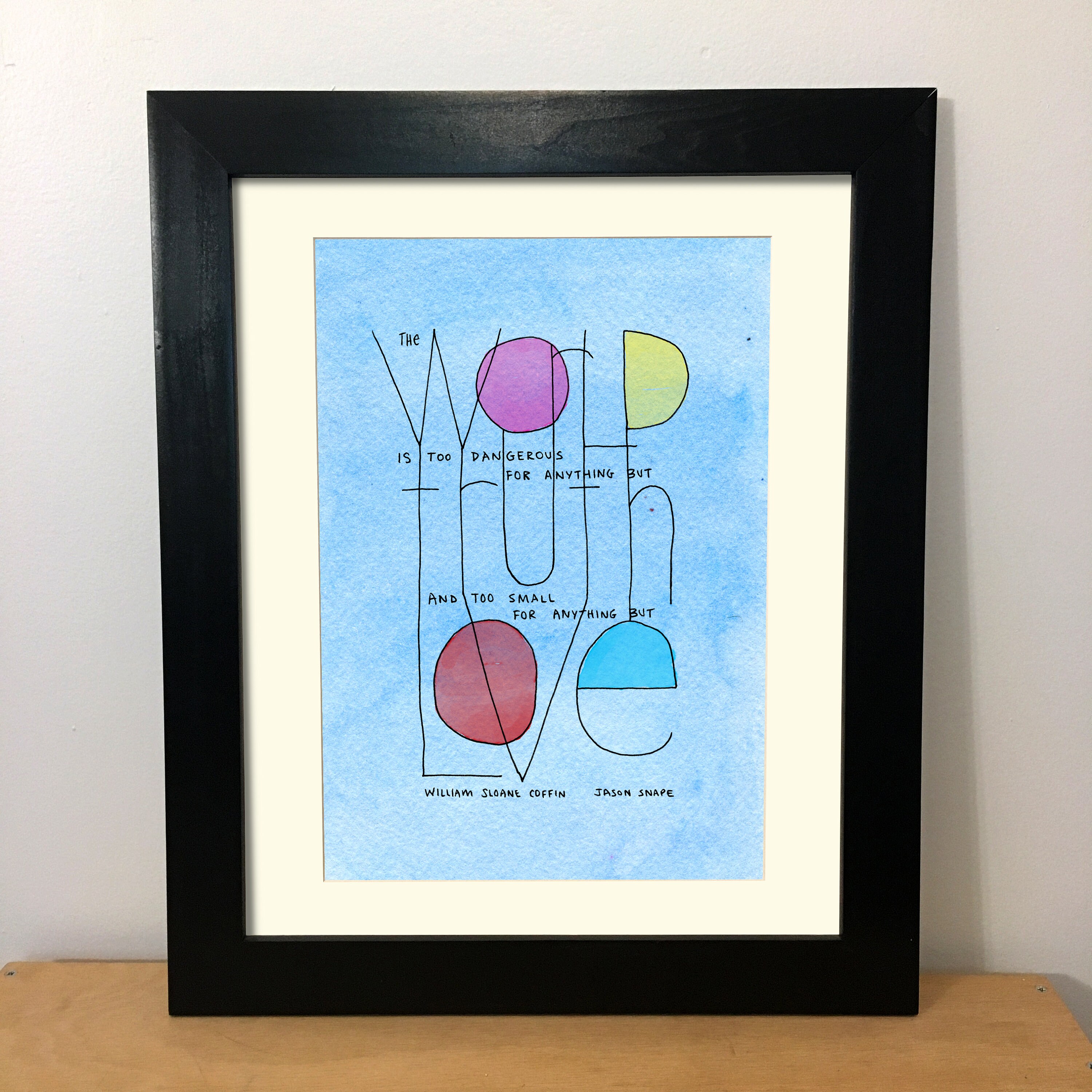 Too Small 9x12 Hand-drawn, Illustrated Print - Etsy