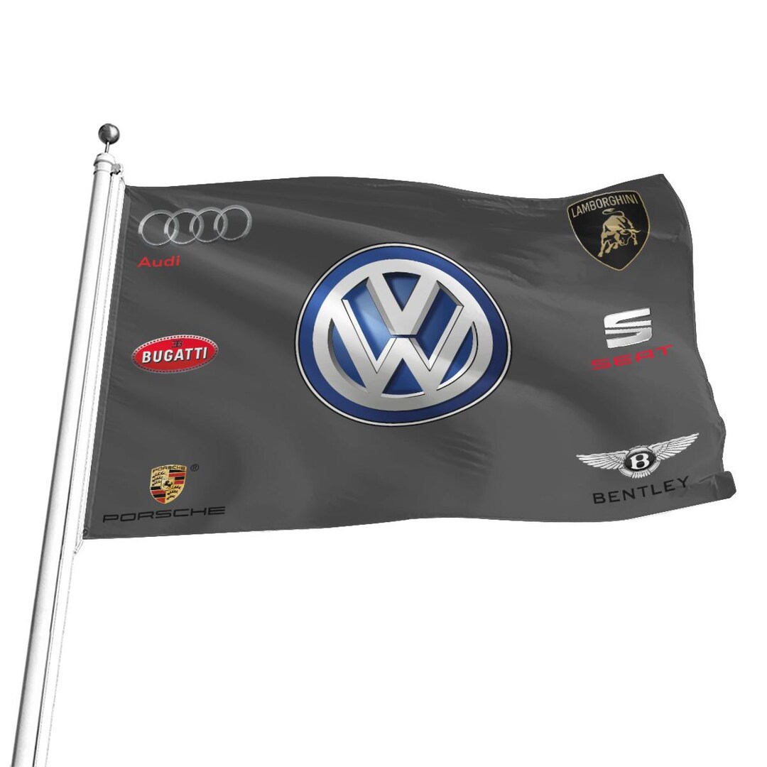 VW Group Dark Grey Flag - Etsy