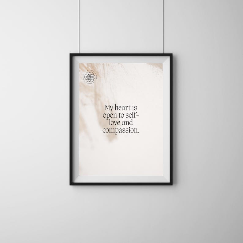 Self Love Affirmation Collection - Printable Wall Art Bundle | 5 ...